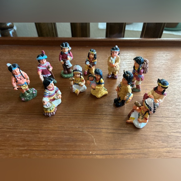 Toys | Colorful Native American Figurine Set For Kids | Poshmark